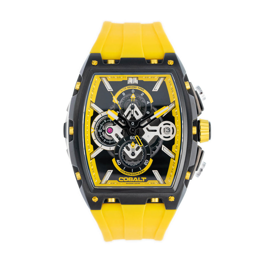 Cobalt RPM – Sports Chronograph, Quartz Men’s Watch, Race-Inspired ...