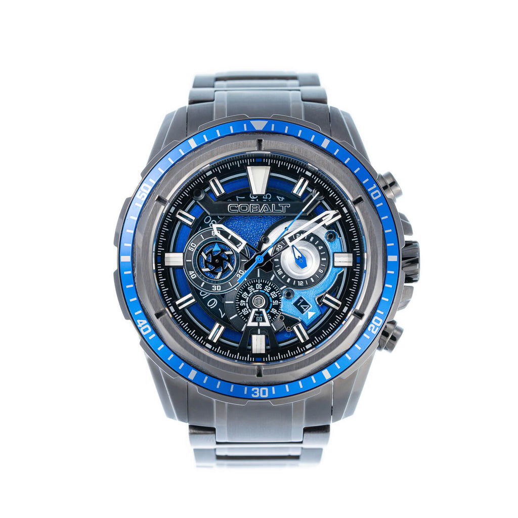 Cobalt Fierce Gunmetal Gray – New watch, Unique Men’s Quartz Watch ...